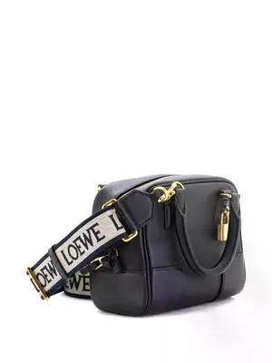 Loewe Amazona Square 16 Satchel - Black