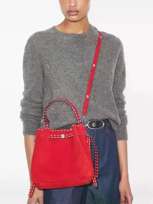 Tory Burch Romy Pick Stitch Bucket Bag