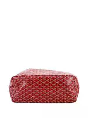 Goyard Saint Louis Coated Canvas Pm Tote Bag - Red