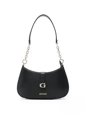 Guess Carrie Chain-strap Shoulder Bag - Black