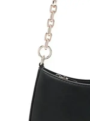 Guess Carrie Chain-strap Shoulder Bag - Black