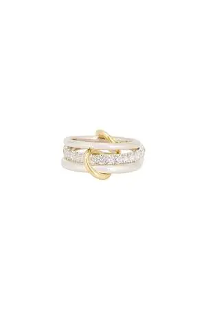 SPINELLI KILCOLLIN Petunia Eclipse Ring - 18k Yellow Gold  Sterling Silver  White