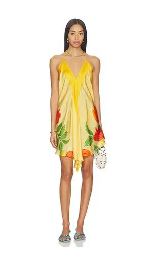 Verandah Handkerchief Midi Dress