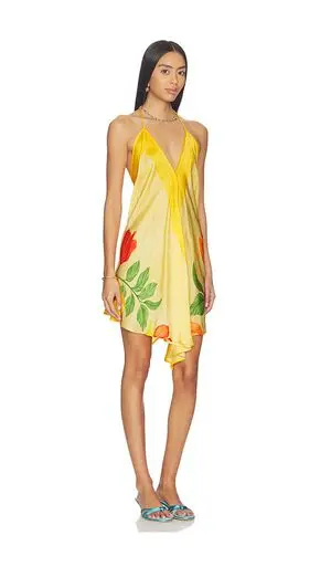 Verandah Handkerchief Midi Dress