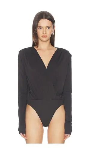 FAVORITE DAUGHTER The Slinky Date Blouse - Espresso