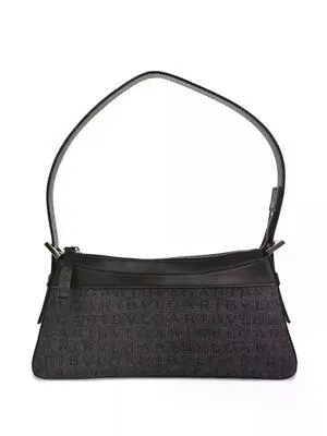 BVLGARI 1990-2000s Logomania Shoulder Bag