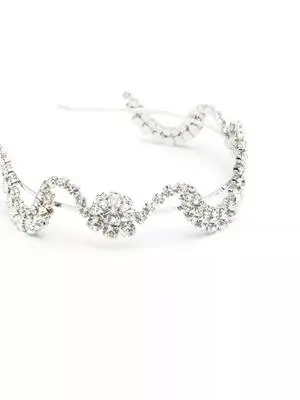 Simone Rocha Sepal-motif Crystal-embellished Hairband
