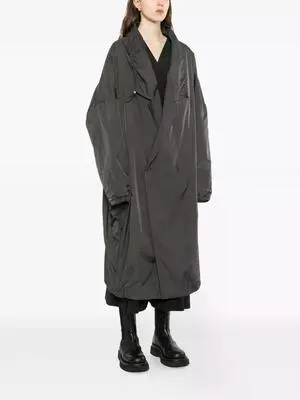 GDEL BY GAZE DE LIN Shirring-detail Coat