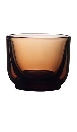 FELLOW Pirch Espresso Glasses In Brown - Amber