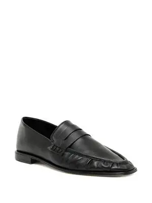 Studio Amelia Leather Loafers - Black
