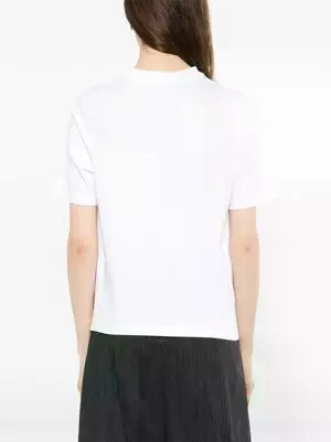 MOOHONG Front-draped T-shirt