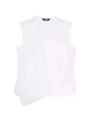 MOOHONG Layered Vest - White