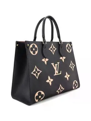LOUIS VUITTON Onthego Tote Bicolor Monogram Empreinte Giant Mm Shoulder Bag