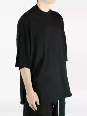 Rick Owens Tie-detail T-shirt - Black