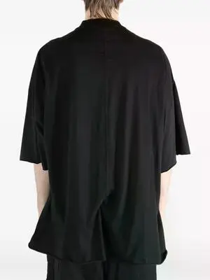Rick Owens Tie-detail T-shirt - Black