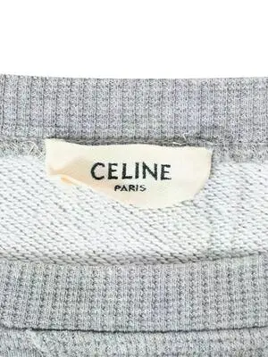 Celine Logo Crew-neck Sweatshirt