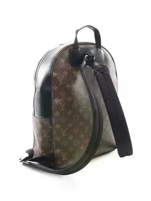 LOUIS VUITTON 2016 Monogram Macassar Josh Backpack - Brown