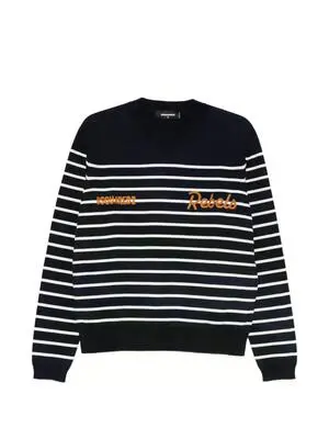 Dsquared2 Striped Knitwear For Men