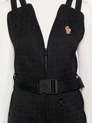 Moncler Quilted Belted Jumpsuit