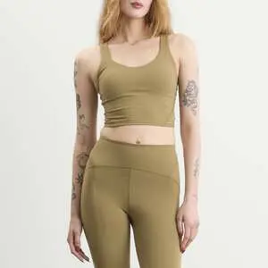 The North Face Jaida Long Line Bra - Cedar