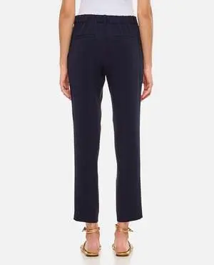 Alberto Biani Cigarette-cut Trousers - Blue