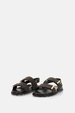 TOD'S Leather Strap Sandals
