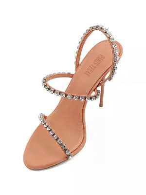 Paris Texas Crystal-embellished Stiletto Heel Sandals