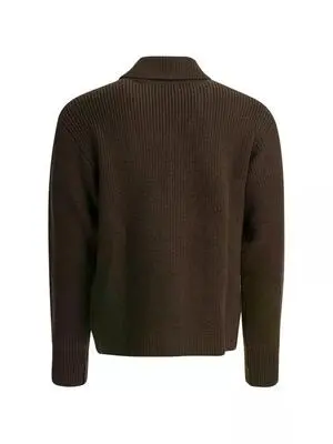 HUMAN MADE Spread-collar Button-up Cardigan - Brown