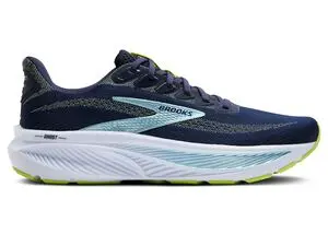 Brooks Ghost 17 Sneakers - Peacoat/lime/blue