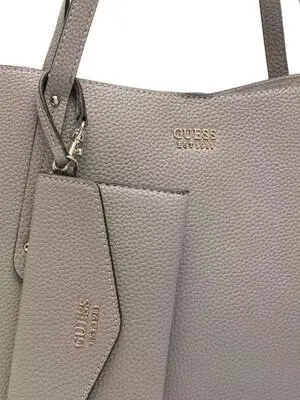Guess Pebbled Tote Bag With Pouch