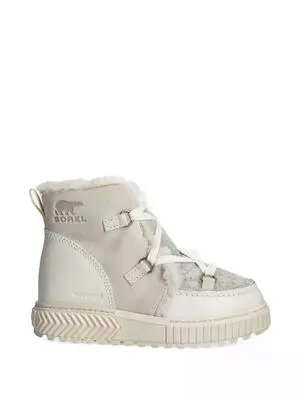 Sorel Faux-fur Trim Lace-up Boots
