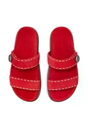Tory Burch Romy Sport Slide - Red