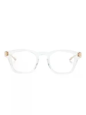 AKONI Wayfarer-frame Glasses - Gold