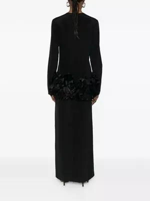 TOTEME Petal-detail Maxi Dress