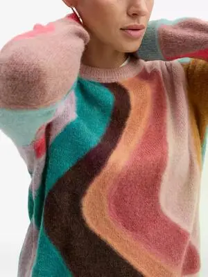 Paul Smith Wave-pattern Sweater