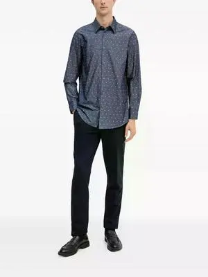 Armani Exchange Logo-embroidered Shirt