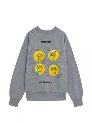 BARROW Smiley-print Sweatshirt