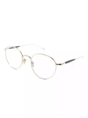 MASUNAGA Gms-128t Round-frame Glasses