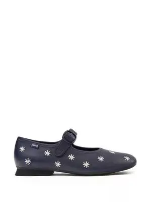 Camper Embroidered Flats For Women