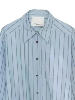 3.1 Phillip Lim Striped Button-down Shirt - Blue