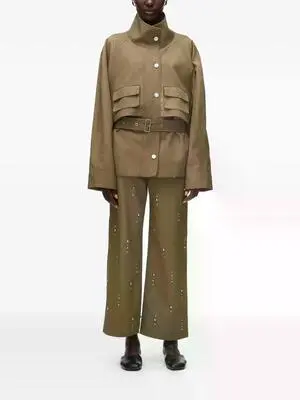 3.1 Phillip Lim Belted Cropped Jacket