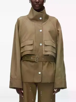 3.1 Phillip Lim Belted Cropped Jacket