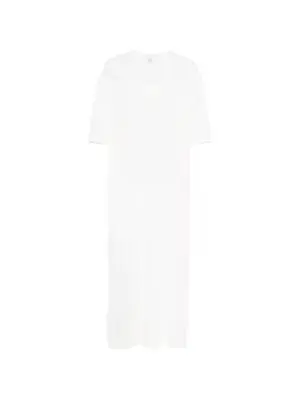 TOTEME Merino Knit Maxi Dress - Neutrals