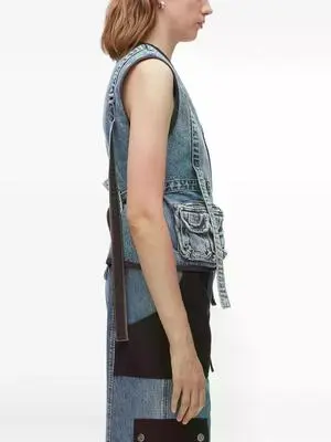 3.1 Phillip Lim Front-pocket Denim Vest