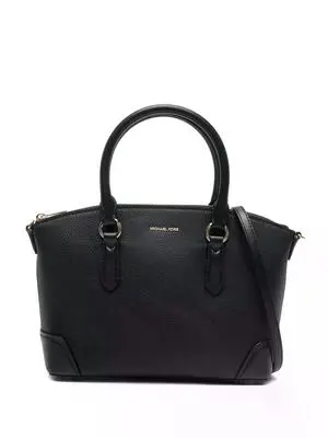Michael Kors Md Ew Dome Logo-plaque Leather Tote Bag