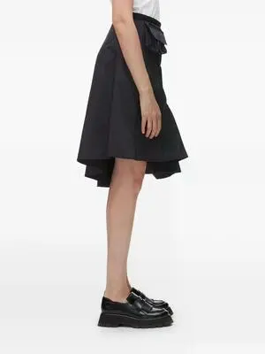 3.1 Phillip Lim Ruffles Pocket-detail Asymmetric Skirt - Blue