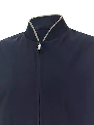 Paul & Shark Zip Bomber Jacket - Blue