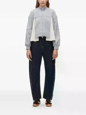 3.1 Phillip Lim Zip-up Panelled Sweater