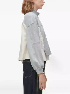 3.1 Phillip Lim Zip-up Panelled Sweater