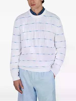 Paul & Shark Striped Crew-neck Sweater